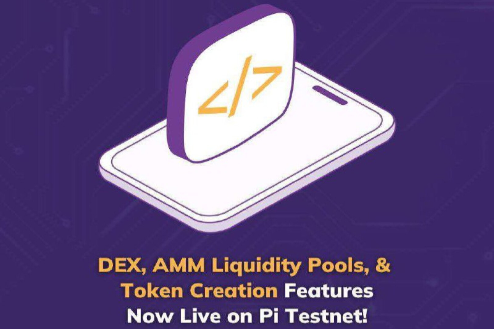Pi Network 在测试网推出 DEX 、 AMM 和代币创建功能 - Odaily